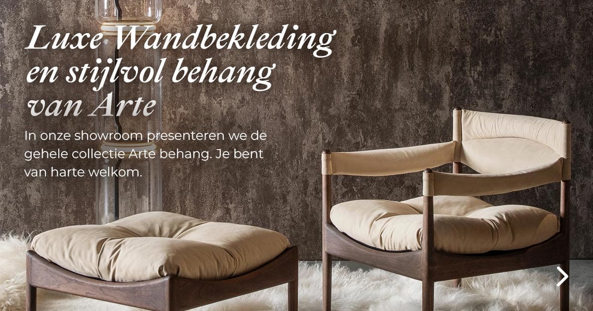 Luxe Wandbekleding en stijlvol behang van Arte - van Zweden Wonen